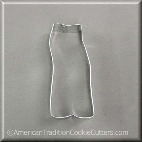 4 Bell Bottom Jeans Pants Metal Cookie Cutter