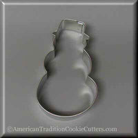 4" Snowman Metal Cookie Cutter| American Tradition Cookie Cutters