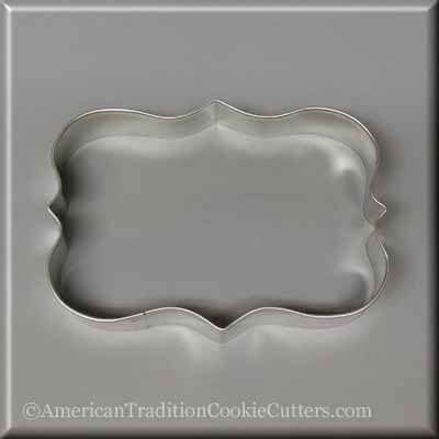5" Plaque/Frame Metal Cookie Cutter USA