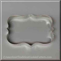 5" Plaque/Frame Metal Cookie Cutter| American Tradition Cookie Cutters