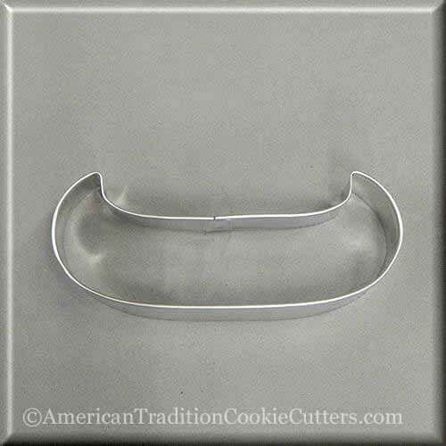 4.5" Canoe Metal Cookie Cutter